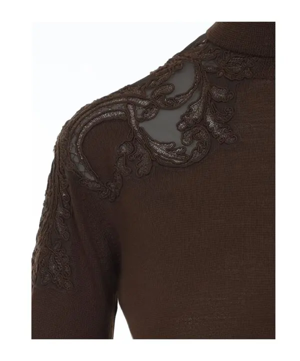 Ermanno Scervino Turtle Neck Sweater