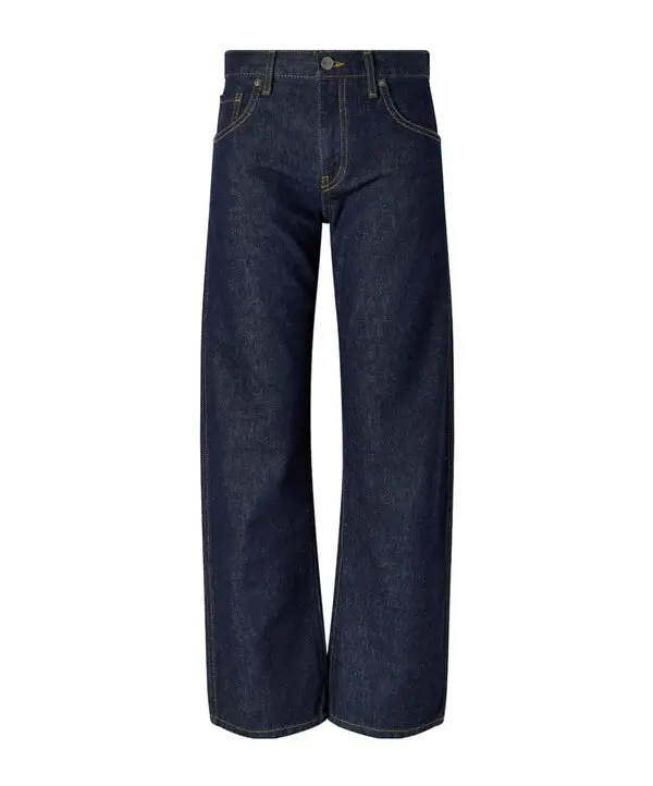 Khaite Mid-rise Straight-leg Jeans