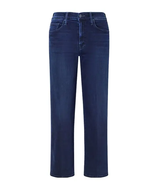 MOTHER Zip Straight-leg Jeans