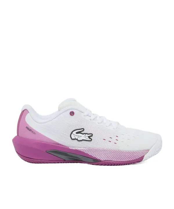 Lacoste Purple Mesh Tennis Shoes