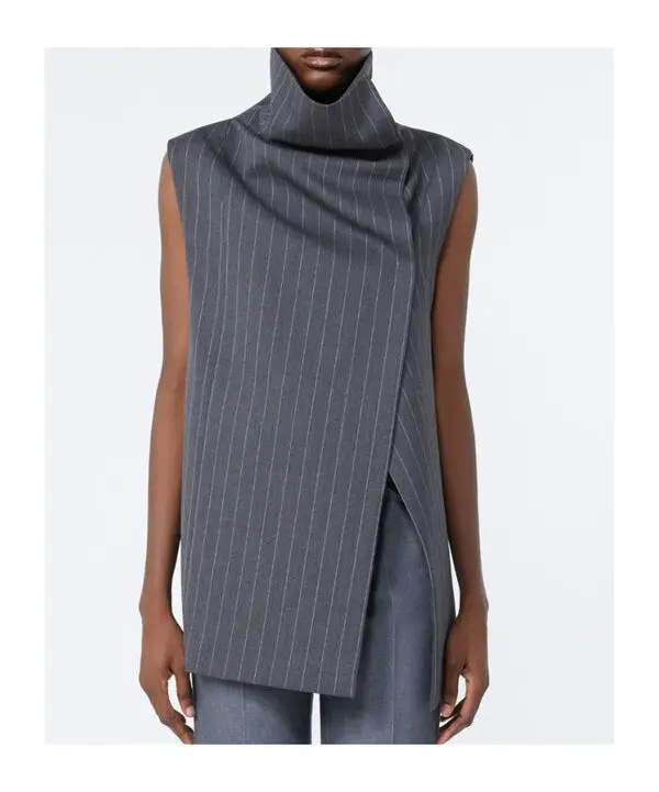 Sportmax Sleeveless Wool Top
