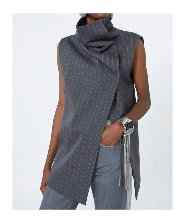 Sportmax Sleeveless Wool Top