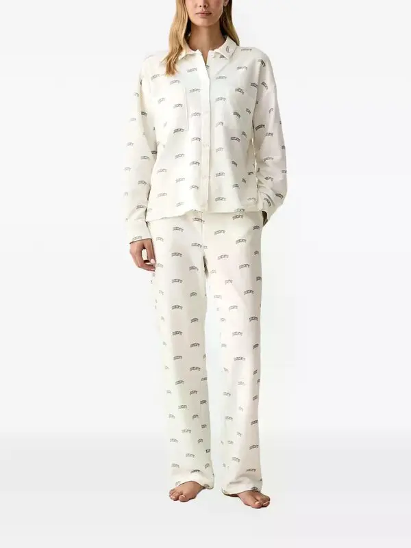 Dkny Logo-print Pajamas