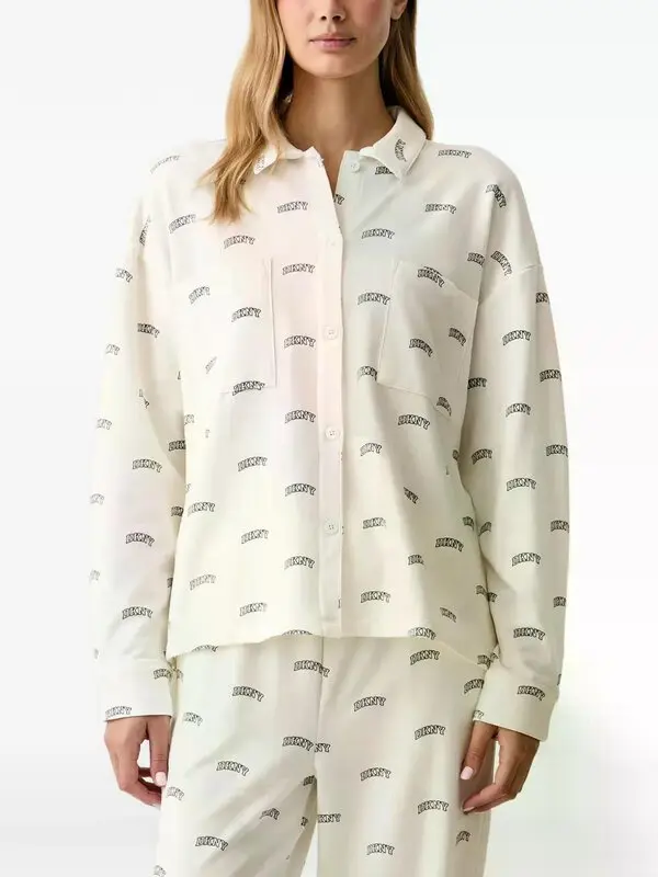 Dkny Logo-print Pajamas