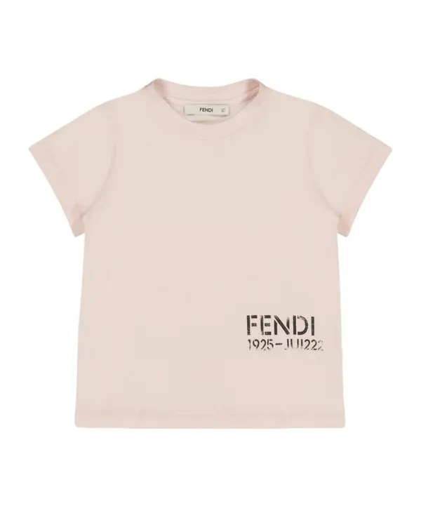 Fendi Crewneck Short Sleeve T-shirt
