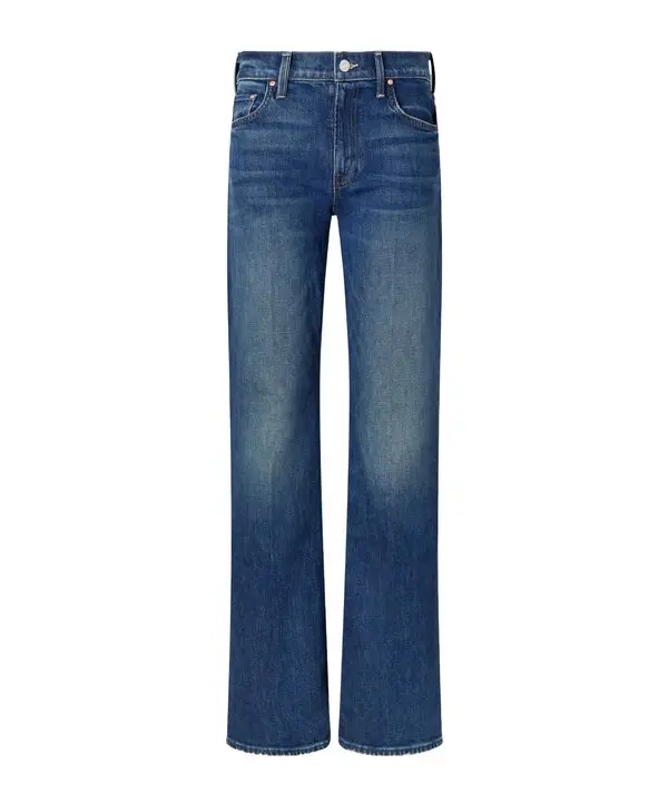 MOTHER Mid-rise Bootcut Jeans - Blue