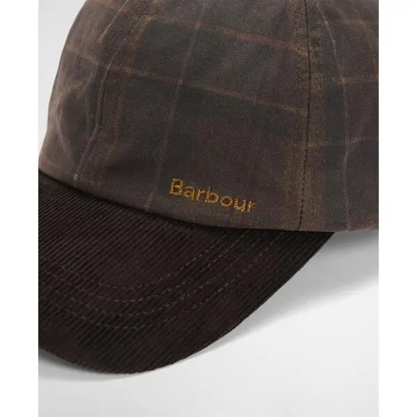 Barbour Plaid Baseball Cap