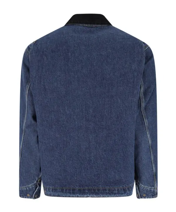 Carhartt Work In Progress Og Detroit Denim Jacket - Blue