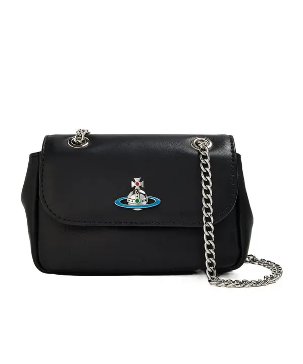 VIVIENNE WESTWOOD Leather Shoulder Bag