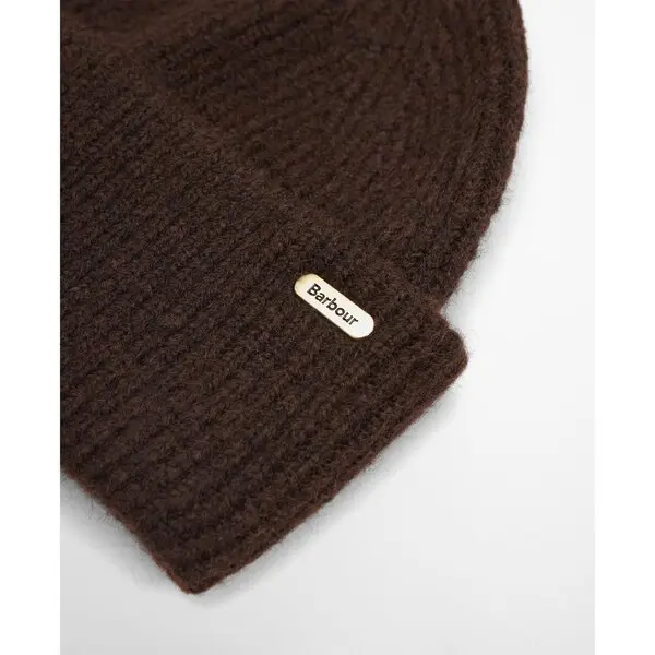 Barbour Thick Ribbed Knit Beanie