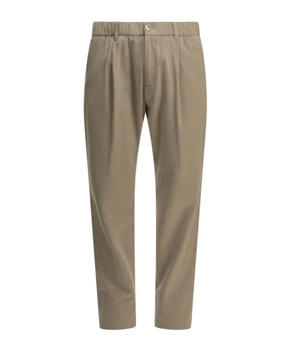 Herno Elasticated Waist Straight-leg Trousers