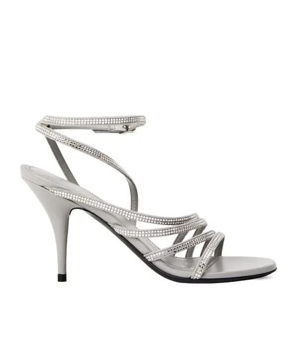 Balenciaga High-heeled Sandals - Gray