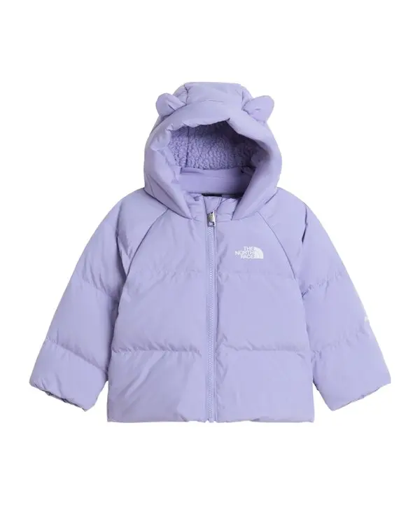 The North Face Light Purple Hooded Padded Coat
