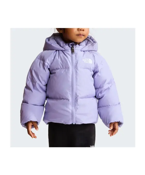 The North Face Light Purple Hooded Padded Coat