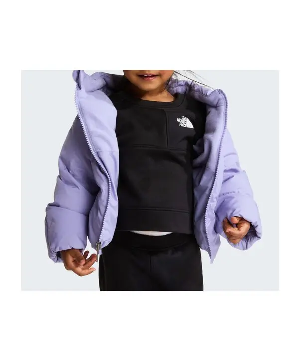 The North Face Light Purple Hooded Padded Coat