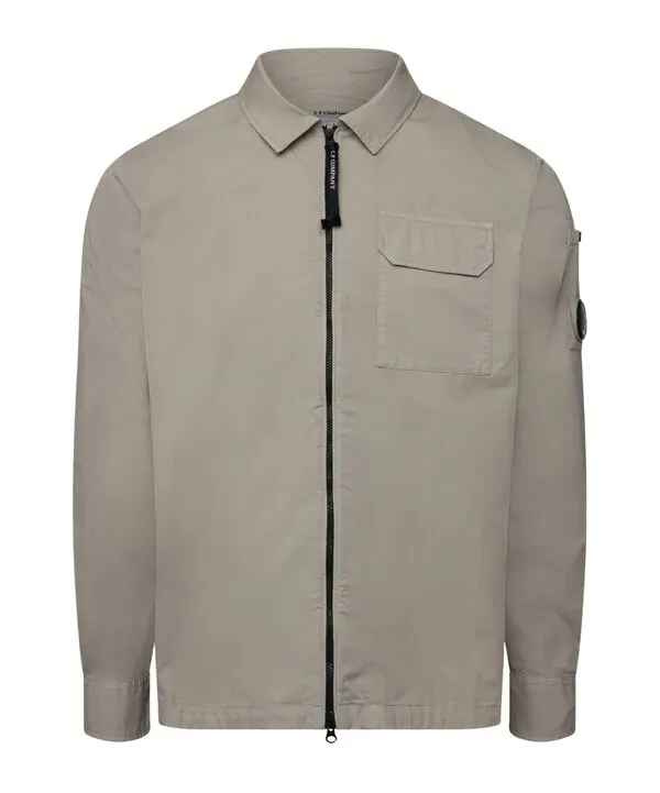 C.P. COMPANY Lapel Long-sleeve Shirt Jacket