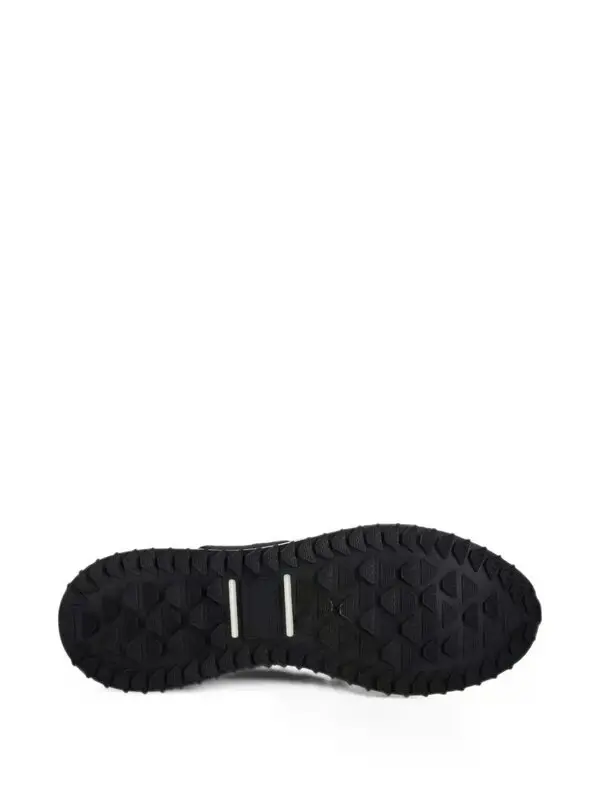 EA7 Logo-detail Panelled Sneakers