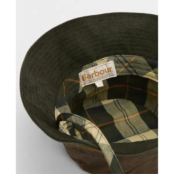 Barbour Brackley Waxed Bucket Hat