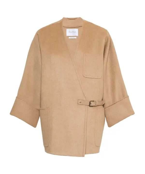 Max Mara And Mohair Cardigan Coat