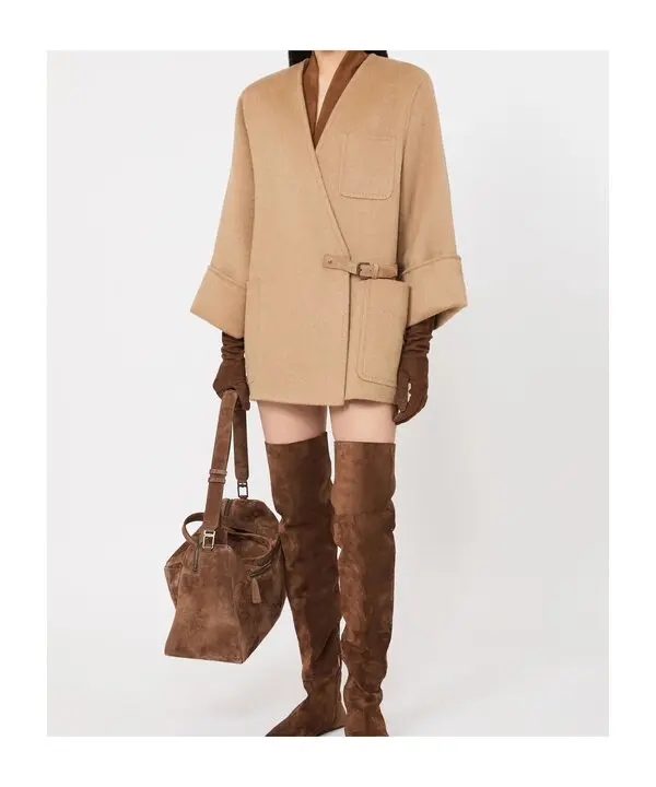 Max Mara And Mohair Cardigan Coat