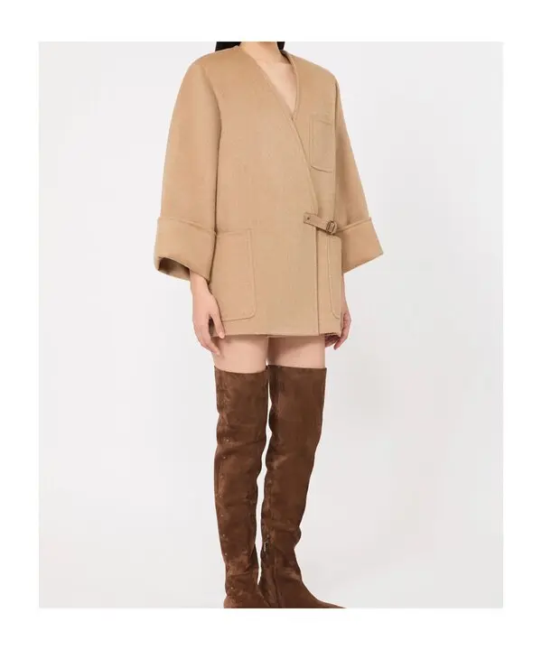Max Mara And Mohair Cardigan Coat