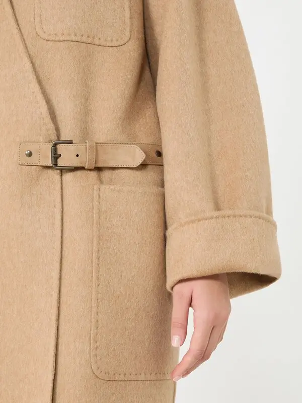 Max Mara And Mohair Cardigan Coat