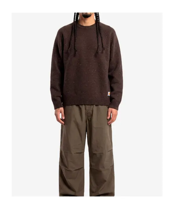 Carhartt Work In Progress Anglistic Crewneck Knitted Sweater