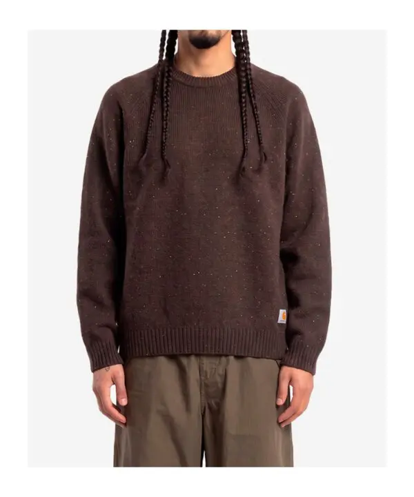 Carhartt Work In Progress Anglistic Crewneck Knitted Sweater