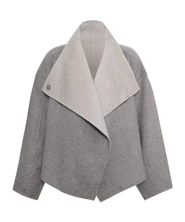 THE FRANKIE SHOP Onelle Reversible Belted Coat