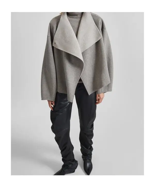 THE FRANKIE SHOP Onelle Reversible Belted Coat