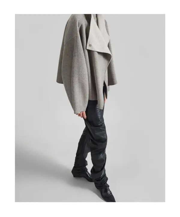 THE FRANKIE SHOP Onelle Reversible Belted Coat