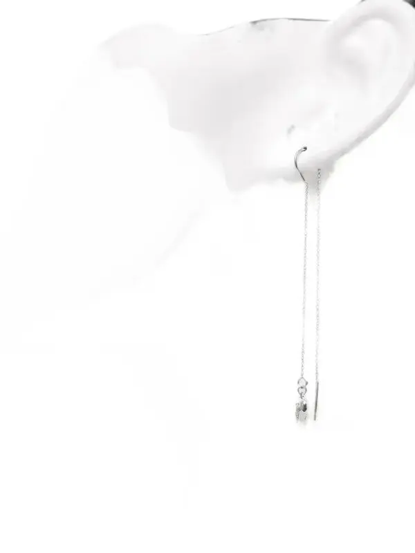 Guess Heart-charm Pull-through Earrings