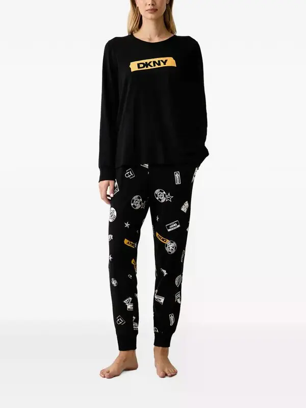 Dkny Logo-print Pajamas
