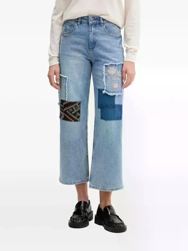 Desigual Patchwork Jeans