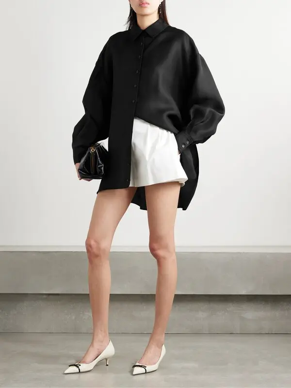 Carolina Herrera Loose-fitting Silk Shirt