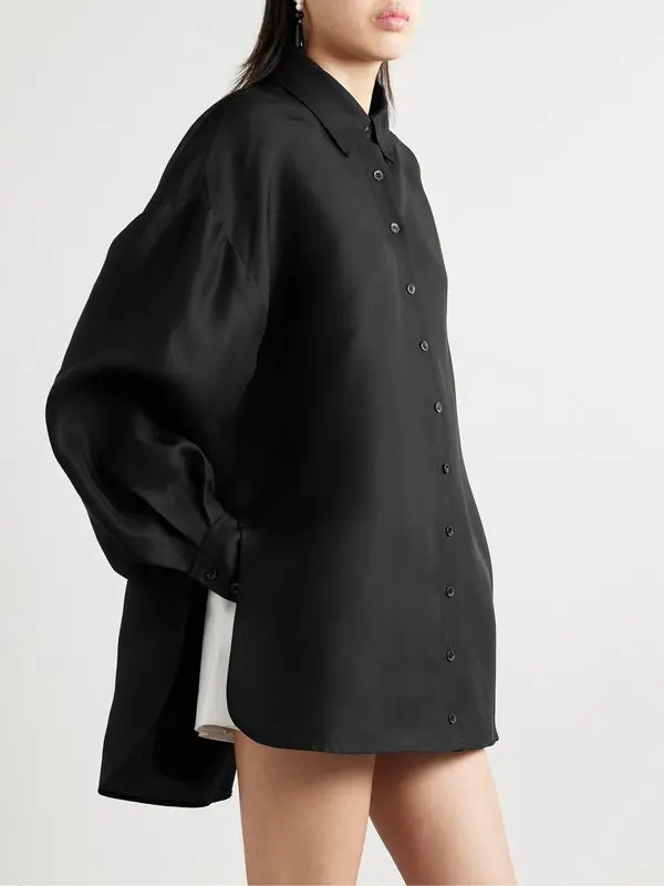 Carolina Herrera Loose-fitting Silk Shirt