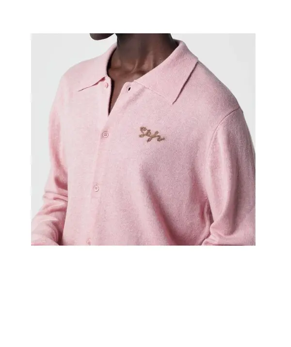 Séfr Shirt-collar Knit Top
