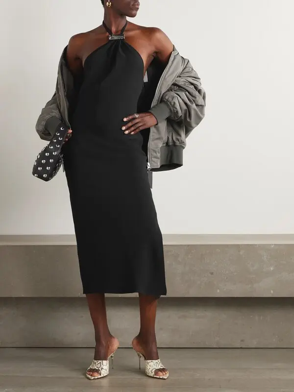 Attico Halterneck Dress