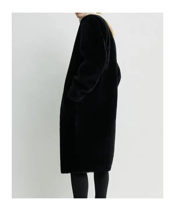 TOTEME Midi Shearling Coat