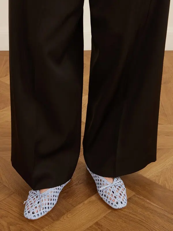 Le Monde Beryl Woven Ballet Flats