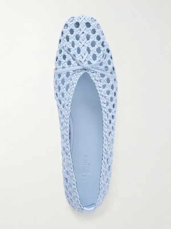 Le Monde Beryl Woven Ballet Flats