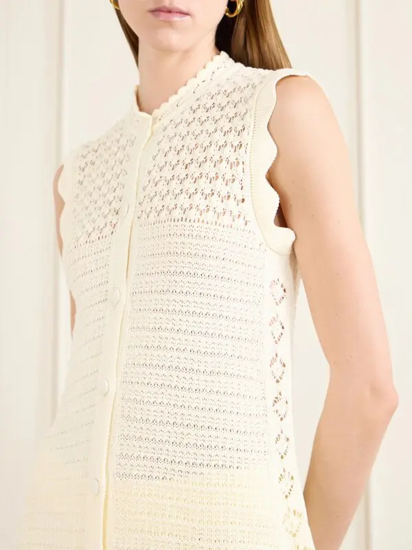 ERES Aurora Crochet-knit Top