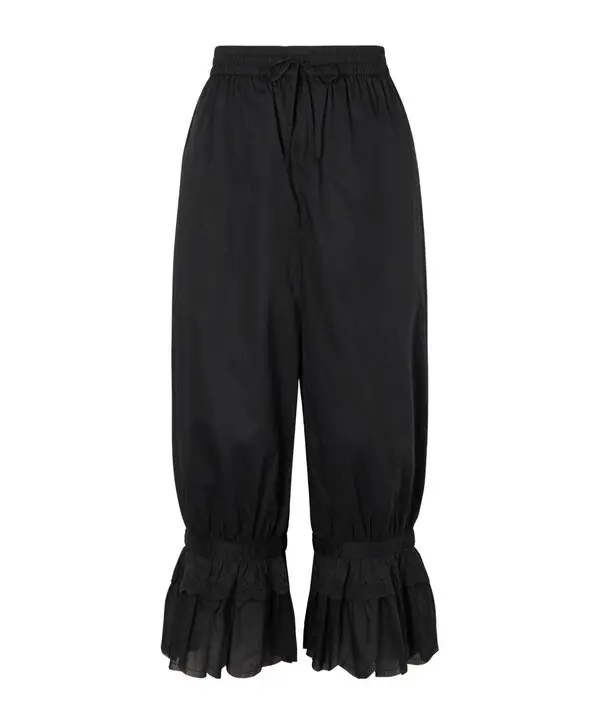 Staud Light Cotton Cropped Pants