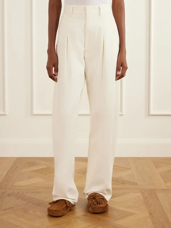 Isabel Marant Étoile Lenadia Pleated Trousers