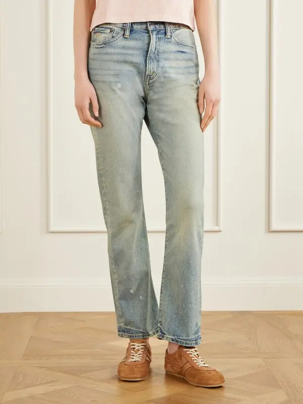Ralph Lauren Mid-rise Straight-leg Jeans