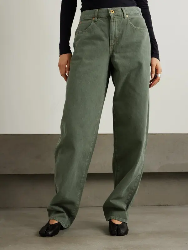 SLVRLAKE High-waisted Wide-leg Jeans
