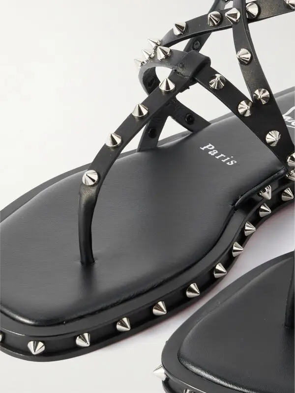 CHRISTIAN LOUBOUTIN Bombina Studded Leather Sandals