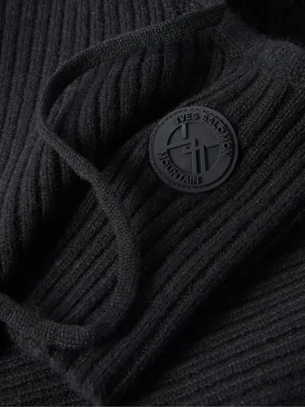 YVES SALOMON Ribbed Snood