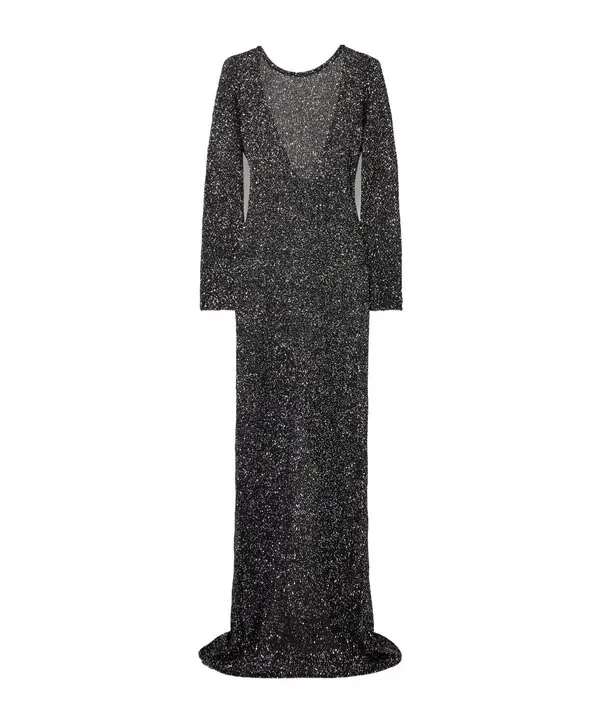 Alessandra Rich Bodycon Sequin Dress