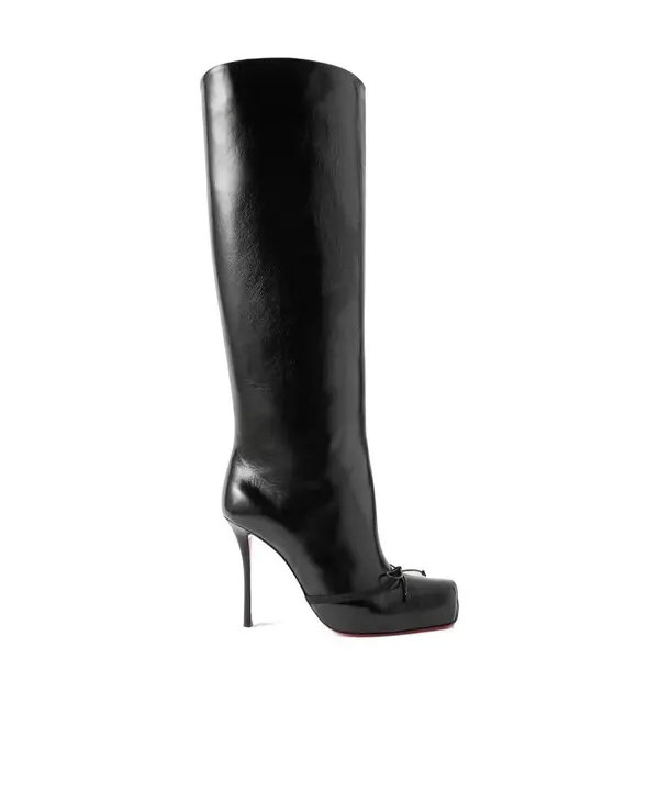 CHRISTIAN LOUBOUTIN Leather Knee Boots